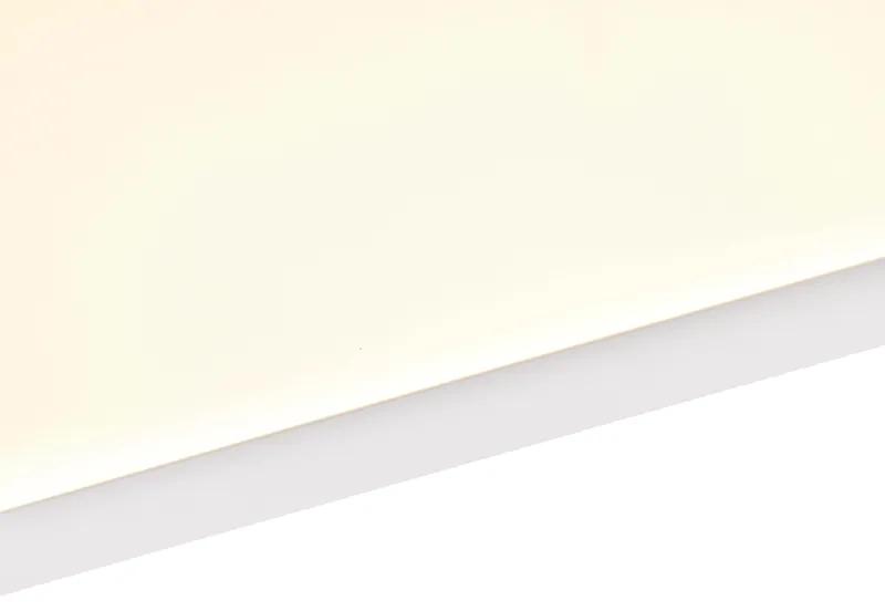 Moderní stropní svítidlo ocelové 120 cm vč. LED 4stupňové stmívatelné- Liv