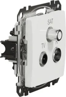 Schneider Electric Sedna Design/Elements televizní zásuvka TV-R-SAT koncová bílá SDD111481