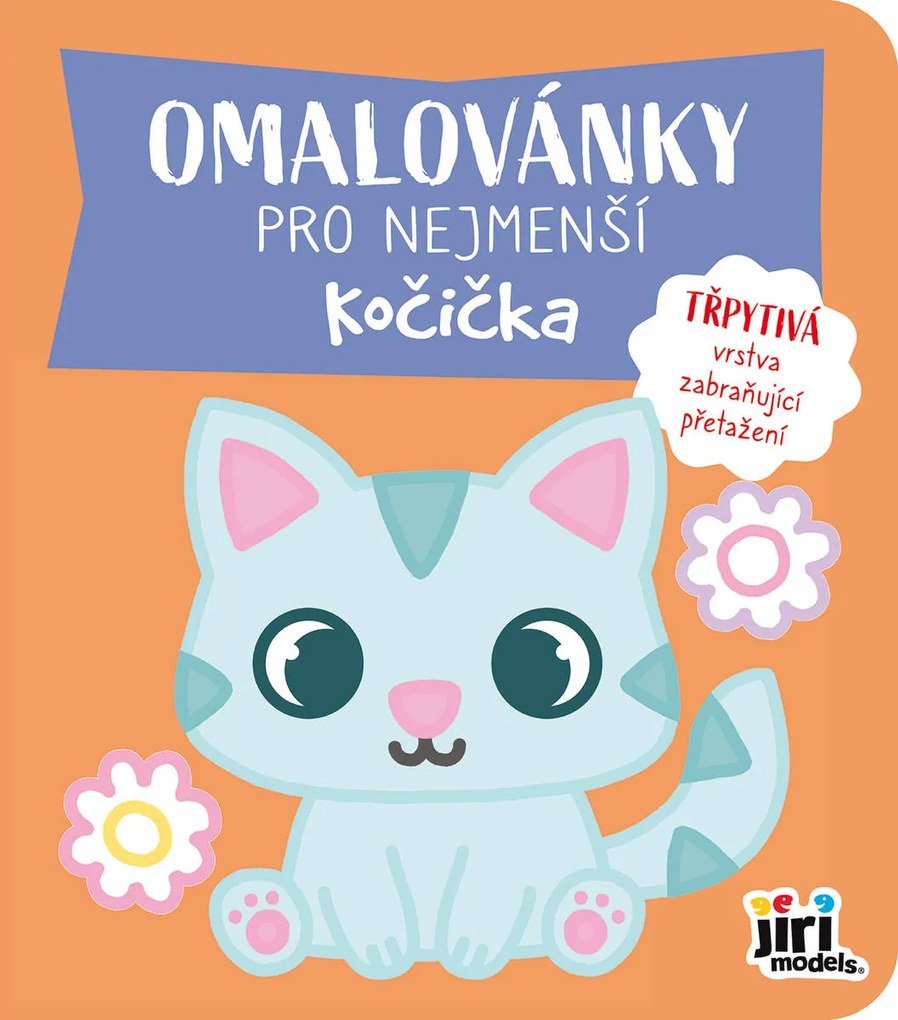JIRI MODELS Omalovánky pro nejmenší Kočička 9