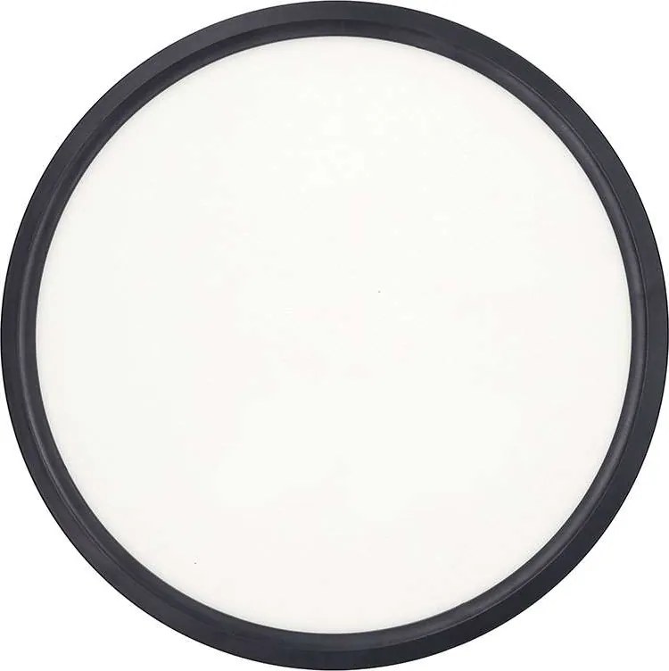 LED stropní světlo s dálkovým ovládáním Estela nastavitelné - průměr 50 cm, černá