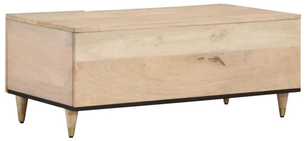 Konferenční stolek 100 x 54 x 40 cm masivní mangovníkové dřevo - Default Title