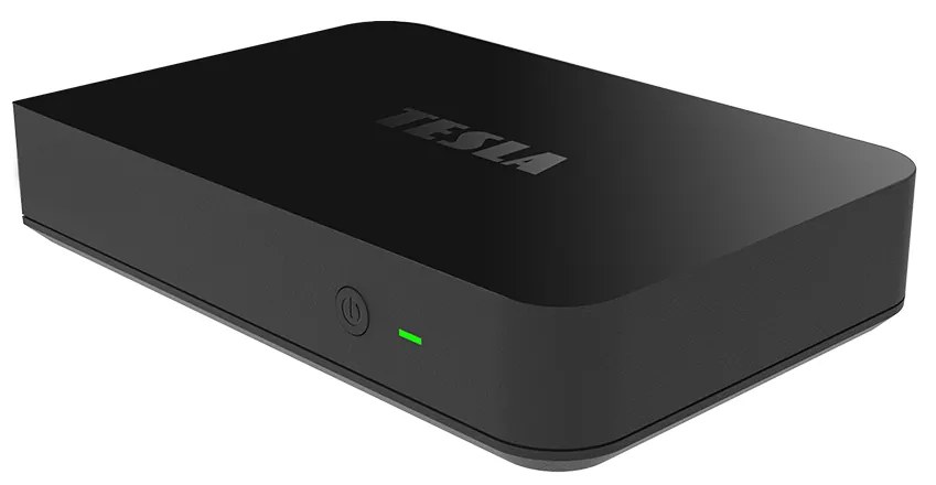 TESLA MediaBox XT850 Android TV - multimediální přehrávač a DVB-T2 set-top box