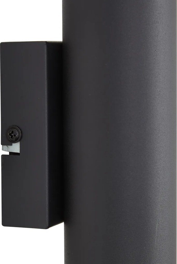 Moderní nástěnná lampa černá 2-světlo - Jeana