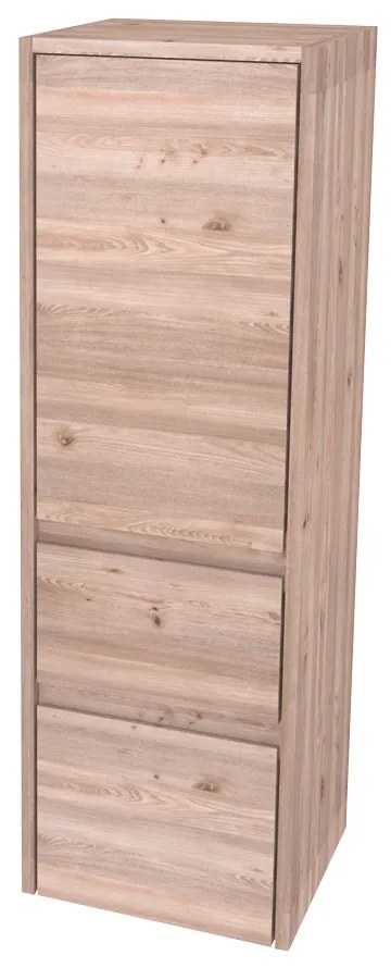 Mereo Mereo, Opto koupelnová skříňka vysoká 125 cm, levé otevírání, Multidecor, CN995LDNLS
