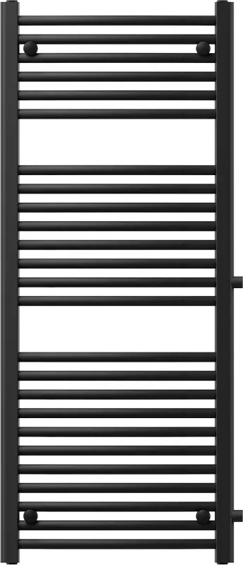 Mexen Ares, topné těleso 1200 x 500 mm, 531 W, boční pravé a spodní připojení, černá, W102-1200-500-00-70-S