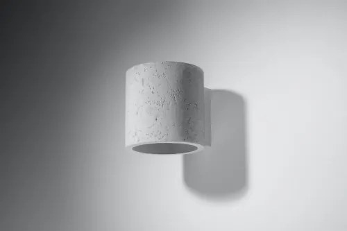 Nástěnné svítidlo SOLLUX Orbis G9 1x40W bez zdroje SL.0486 beton