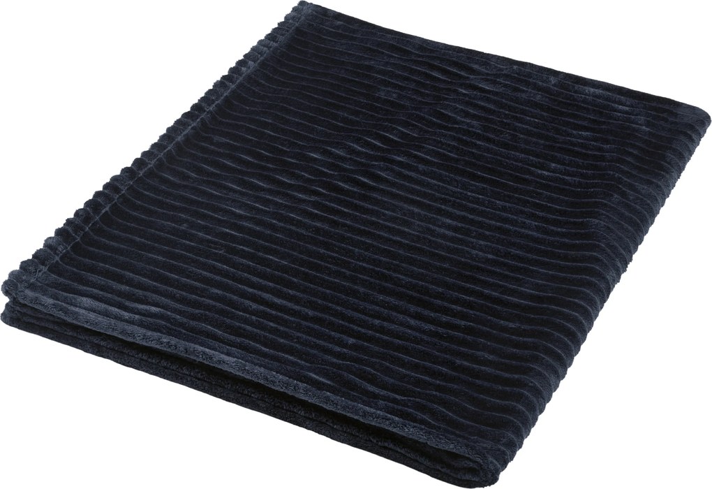 Livarno® Hebká deka, 130 x 170 cm (modrá)