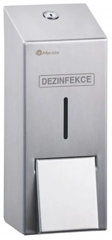 Dávkovač dezinfekce (sprej) Stella, 0,8 l, matný nerez