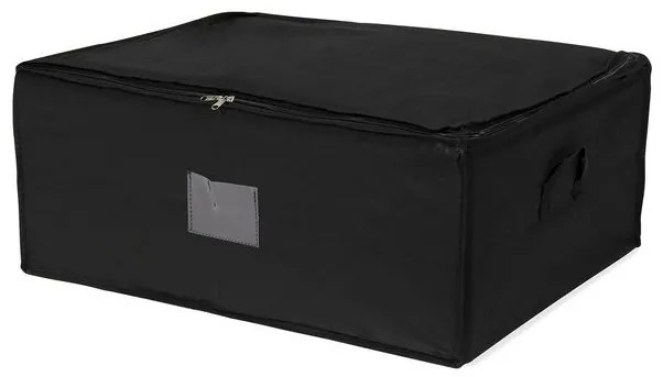 Úložný box Compactor 3D Black Edition, 210 l, černá
