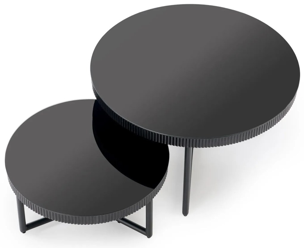 Konferenční stolek Cosmo 60 cm černý