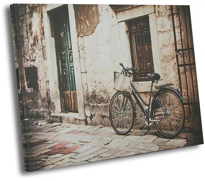 CARO Obraz na plátně - Retro Bike 40x30 cm