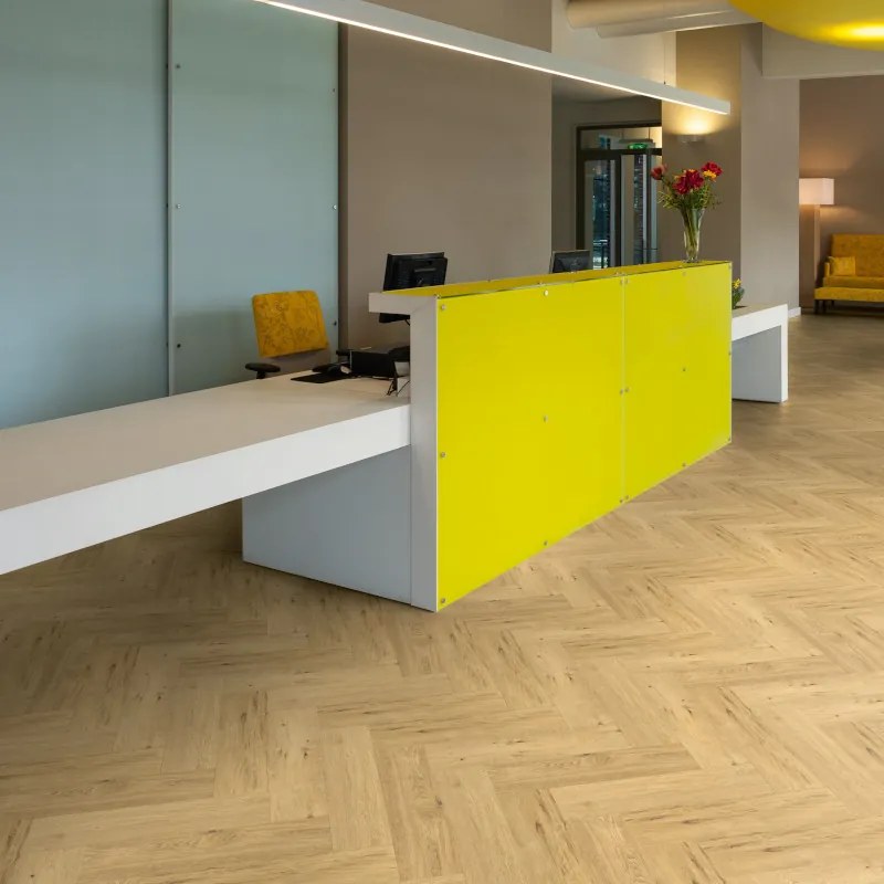 Vinylová podlaha Objectflor Expona Commercial 4122 French Vanilla Oak Parquet 3,34 m²