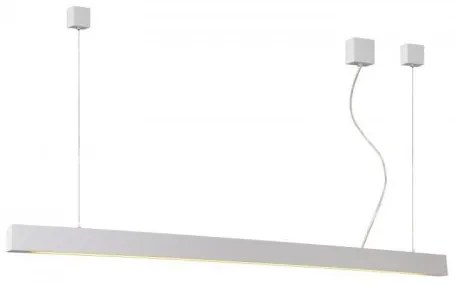 LUCIDE LINO LED Pendant T5 1x16W 2700K 1900LM White, závěsné svítidlo, lustr