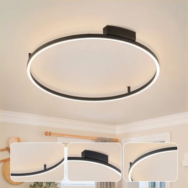 Brilagi - LED Stmívatelné svítidlo PORTOFINO LED/60W/230V pr. 80 cm černá + DO