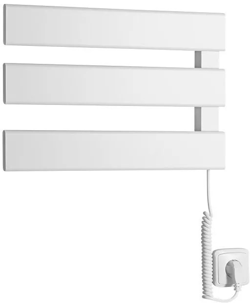 Aqualine Elvis elektrický sušák ručníků 480 x 330 x 45 mm 50W bílá EB480