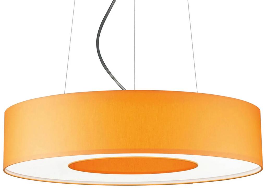 LED závěsné světlo Donut 34 W oranžová