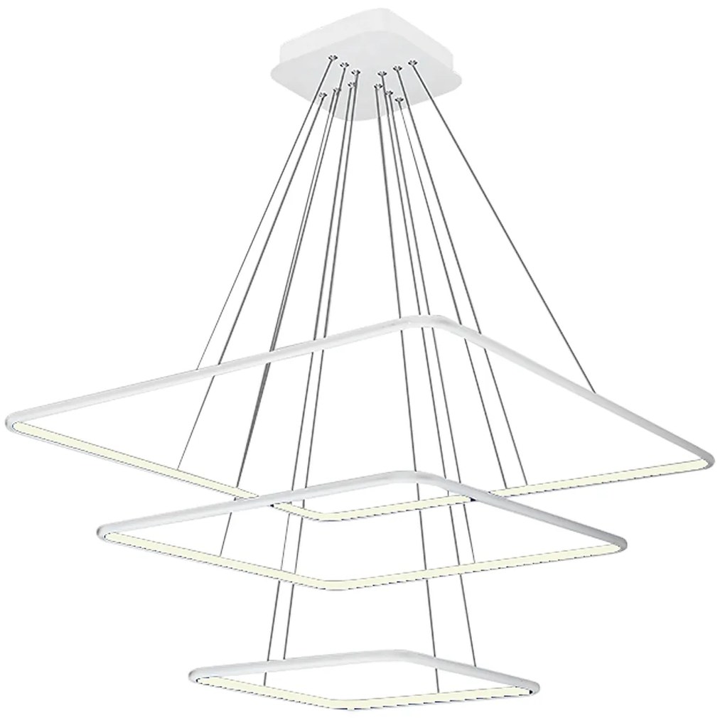 Závěsné LED svítidlo Nix, 3x LED 117w, 3000k, w