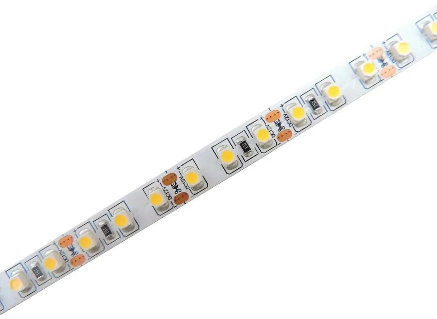 PROFI LED pásek 9,6W/m, 12V, IP20, 120LED/m, SMD3528 Barva světla: Neutrální bílá, 4300K