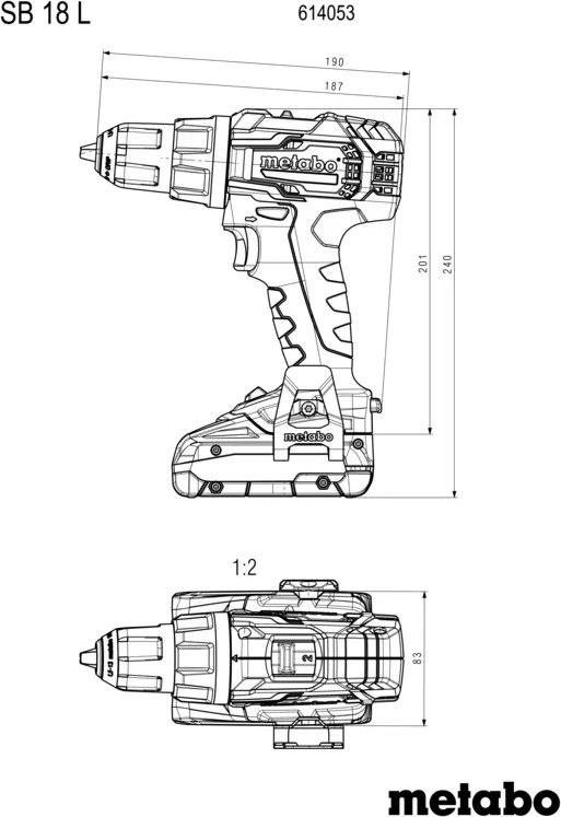 METABO SB 18 L 614053710