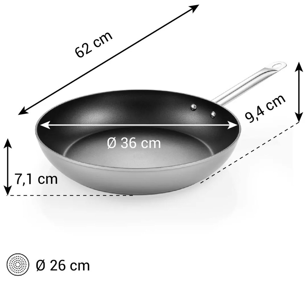 TESCOMA Pánev GrandCHEF+ ø 36 cm