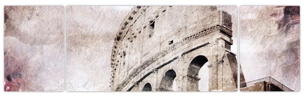 Obraz - Koloseum, Řím, Itálie (170x50 cm)