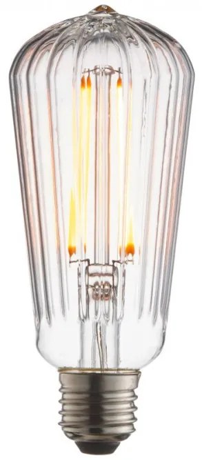 Brilliant 80180 Skleněná LED žárovka E27 ST64 Filament EDISON čirá