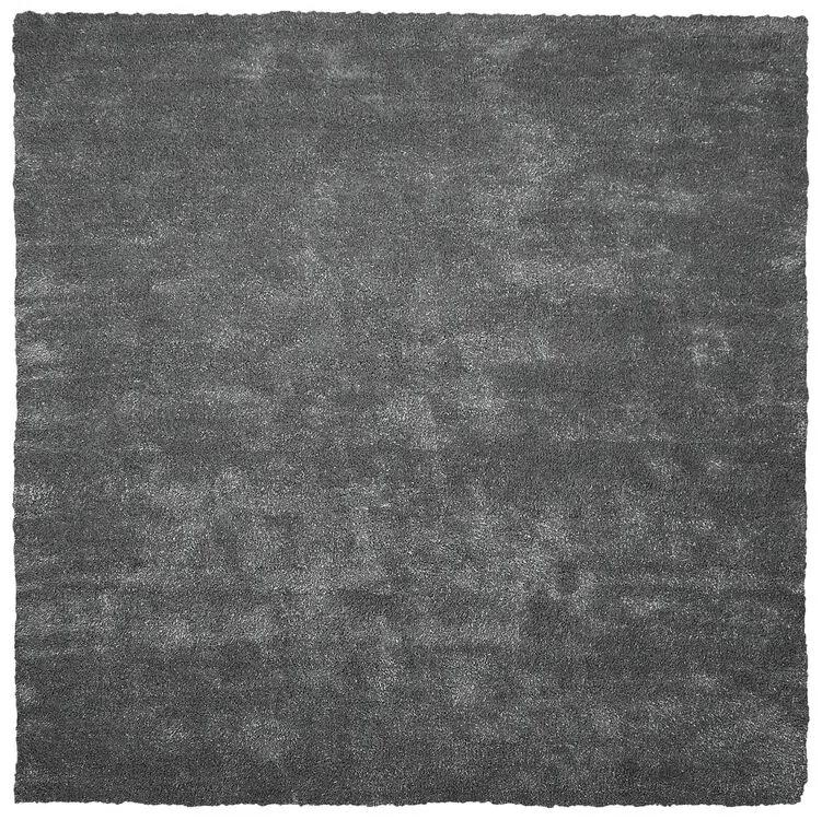 Koberec tmavě šedý DEMRE, 200x200 cm, karton 1/1 Beliani