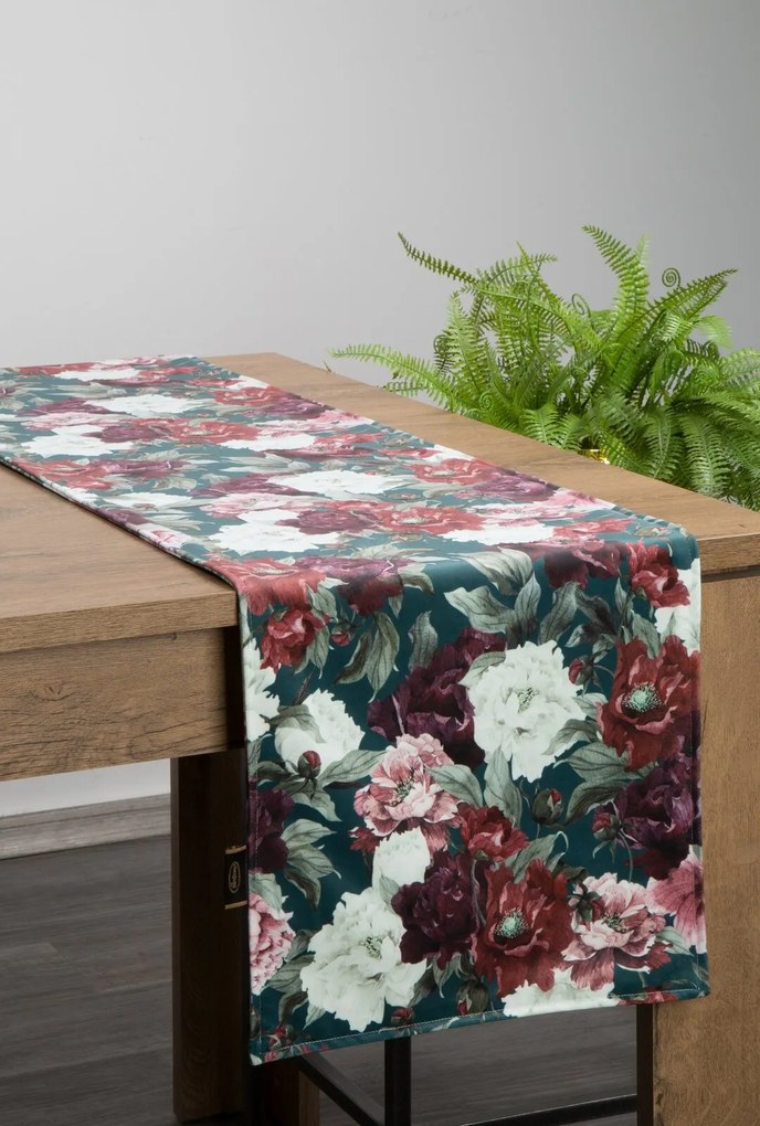 UBRUS VELVET 2 35X180 CM VZOROVANÝ