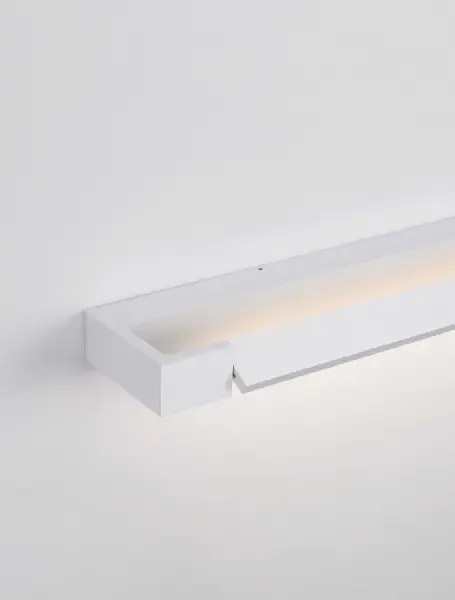 LED bílá svítilna na zeď Arga 17W