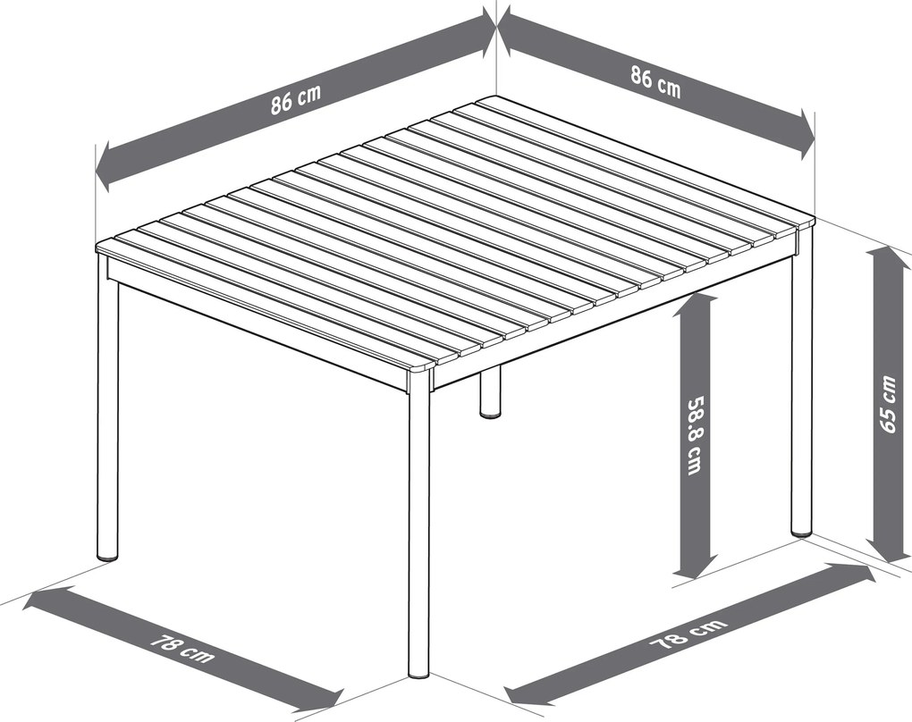 Tchibo - Rohová sedací souprava »Elin« s jídelním stolem - barva: černá