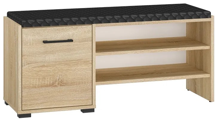 ML FURNITURE Botník - CARO 07, dub sonoma