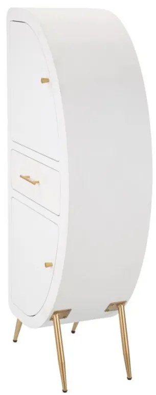 Designová komoda Raghnall 60 cm bílá