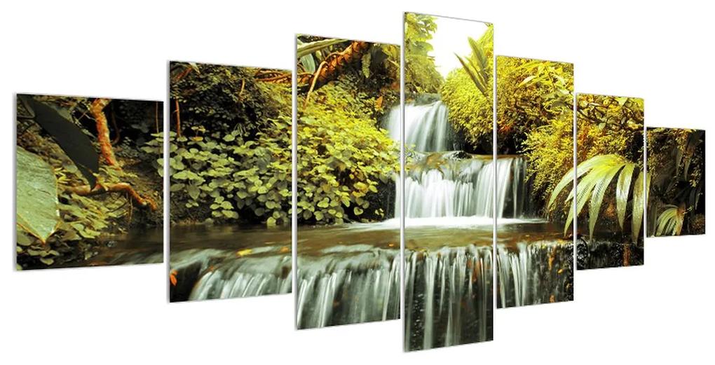 Obraz indonéských vodopádů (210x100 cm), 40 dalších rozměrů