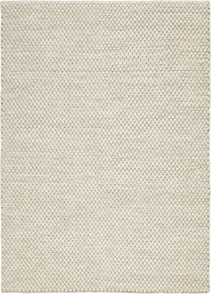 XXXLutz RUČNĚ TKANÝ KOBEREC, 80/150 cm, bílá Boxxx - Vlněné koberce - 004594003654