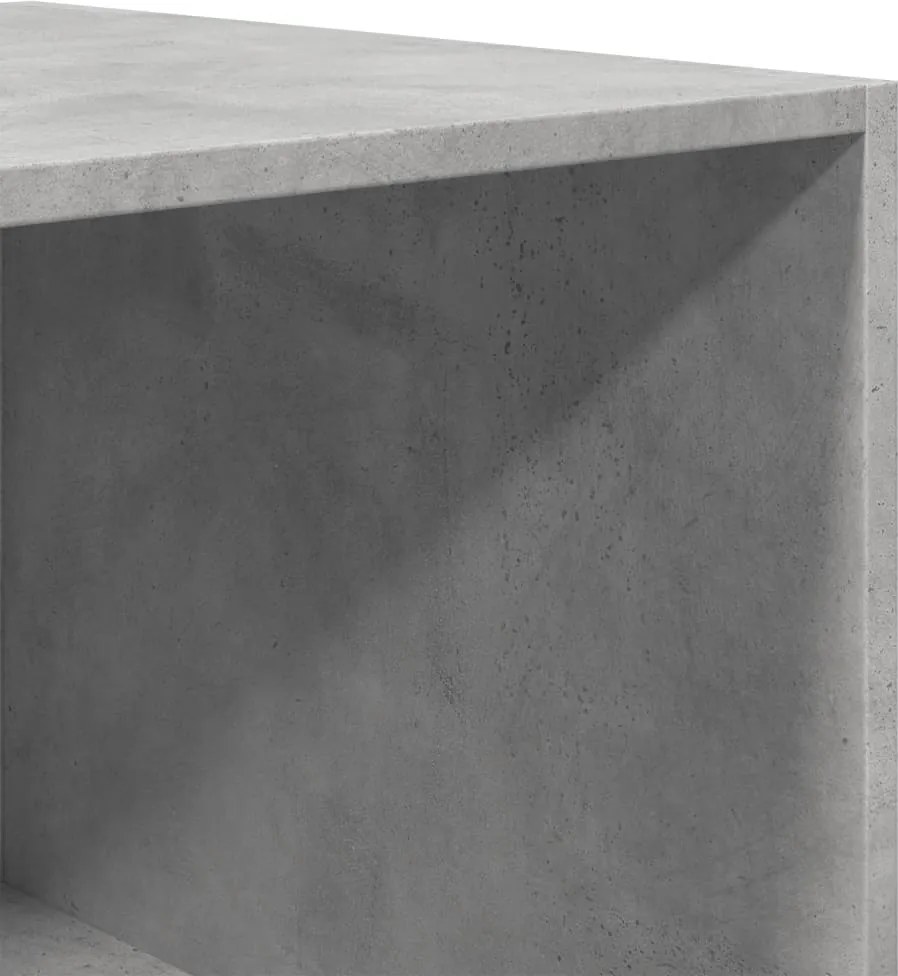 Šatní skříň betonově šedá 100 x 50 x 200 cm dřevotříska 3307732