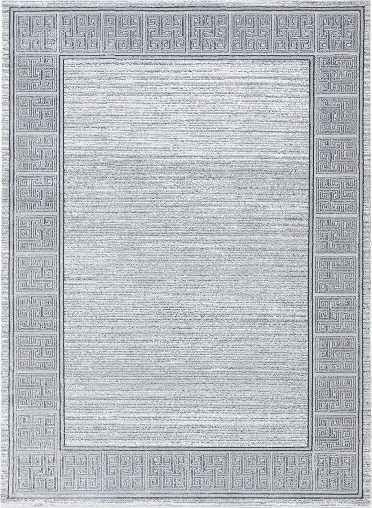 Dywany Łuszczów, Kusový koberec Allure 8783 l.grey/white, 140x190, šedá, kancelář