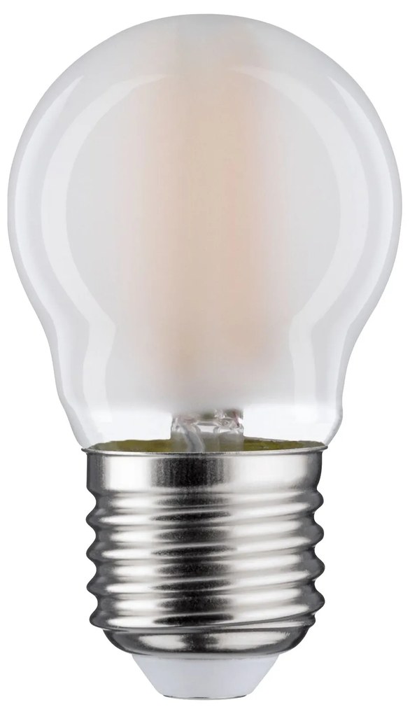 Paulmann 28657 LED žárovka mini globe 6,5W E27 2700K mléčná, výška 12,6cm, stmívatelná