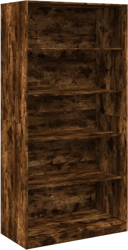 Šatní skříň kouřový dub 100 x 50 x 200 cm kompozitní dřevo 3307733
