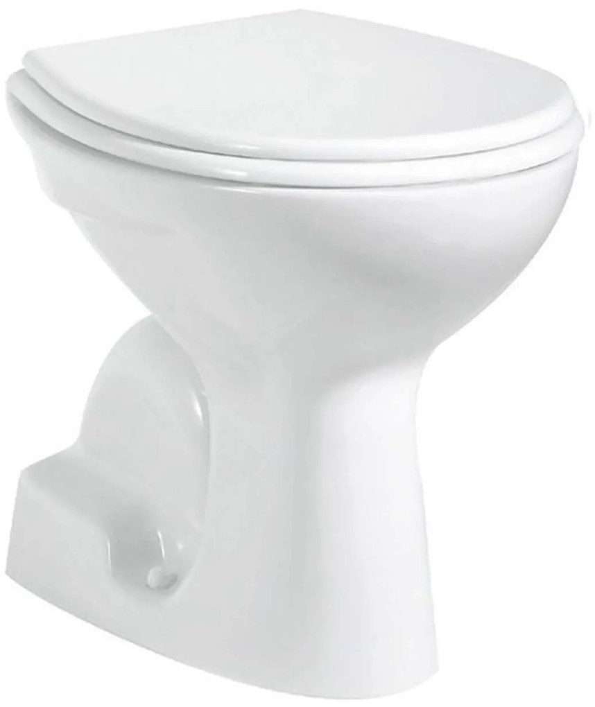 Aqualine - Stojící WC, spodní odpad, bílá TP340