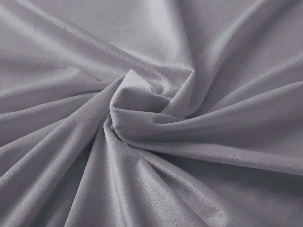 Biante Sametový povlak na polštář Velvet Premium SVP-013 Šedý 50 x 70 cm