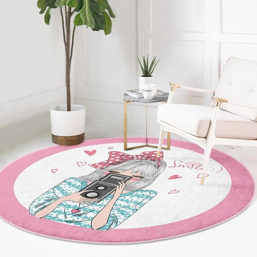 Dětský koberec ø 80 cm Comfort – Mila Home