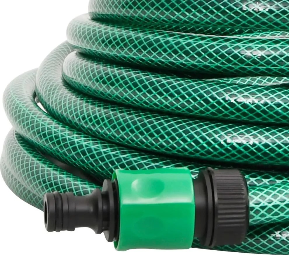 vidaXL Bazénová hadice zelená 50 m PVC [154366]