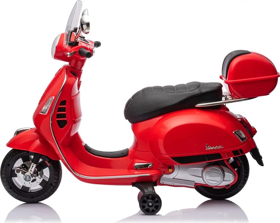 Elektrický skútr Milly Mally Vespa GTS Super red