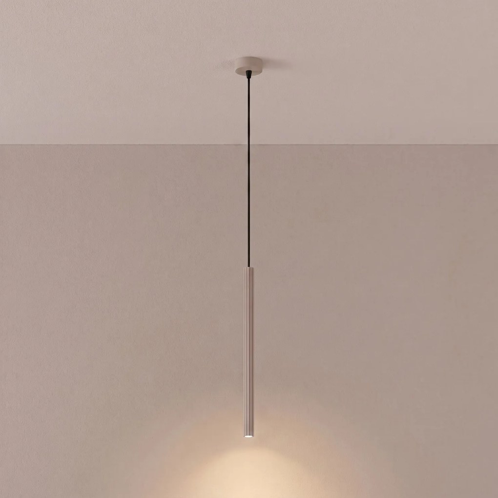 Sollux Lighting Závěsné svítidlo ARCHE 1 taupe