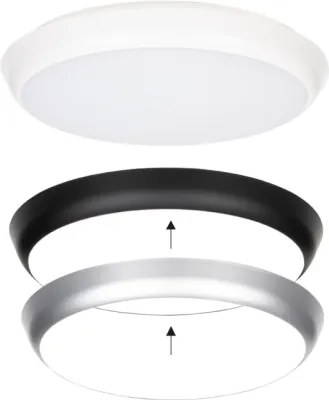 LED svítidlo McLED Calvia 18 12/15/18W CCT 3000/4000/6000K IP65 bílá/černá/stříbrná ML-411.011.42.0