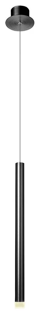 Redo 01-2045 závěsné LED svítidlo Madison saténově černé, 4W, 3000K, 200cm