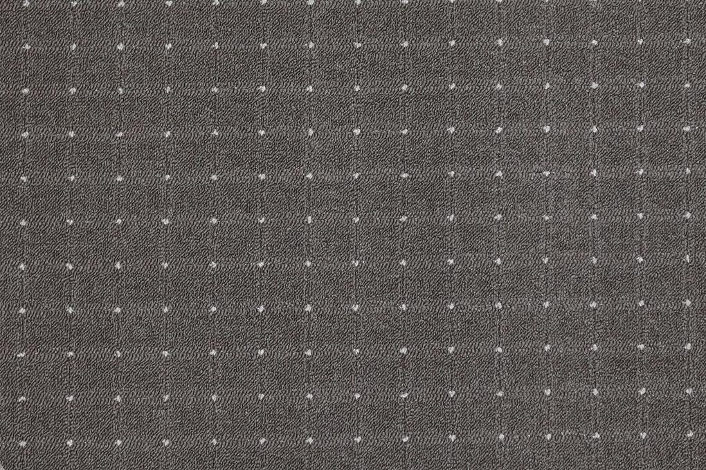 Condor Carpets Kusový koberec Udinese hnědý kruh - 120x120 (průměr) kruh cm