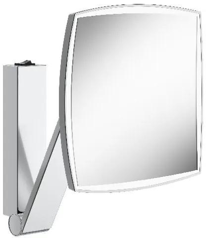 Keuco Kosmetická zrcadla - Kosmetické nástěnné zrcátko s LED osvětlením, chrom 17613019004