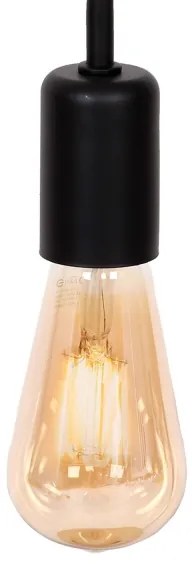Stolní lampa BRENDA 1xE27/60W/230V černá