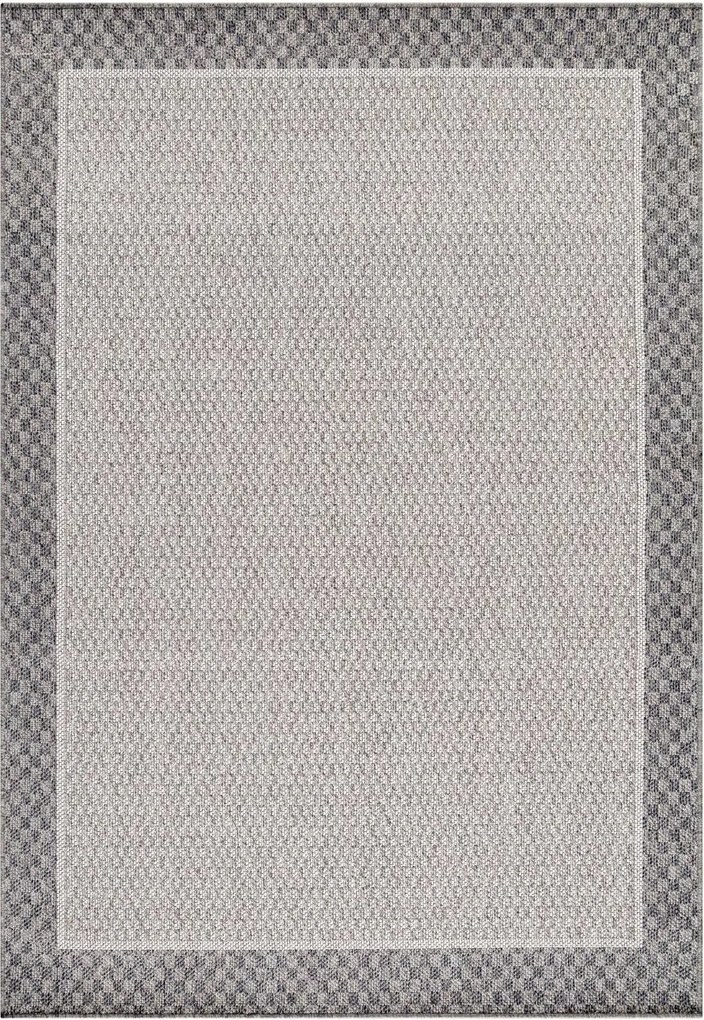 Ayyildiz, Kusový koberec Aruba 4905 cream – na ven i na doma, 160x230, šedá, chodba / předsíň